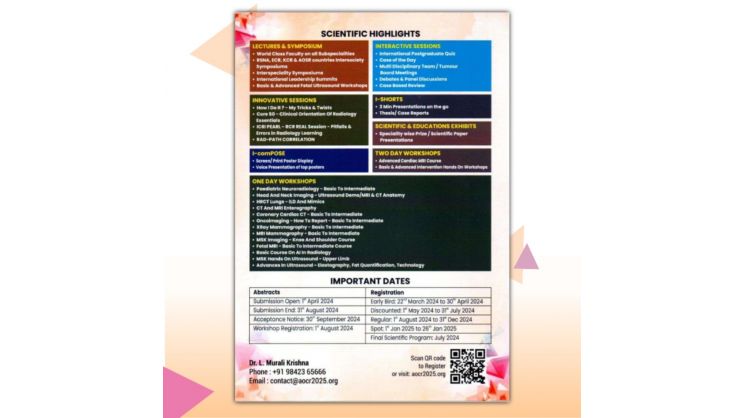 PDSRI | [23rd Asian Oceanian Congress of Radiology] AOCR 2025 with 77th ...